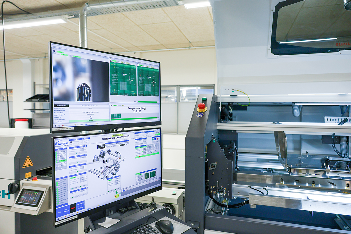 New selective soldering machine to optimize production